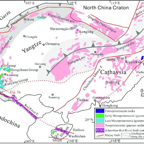 Tectonic Framework Of South China Modified From Zhou Et Al 2014