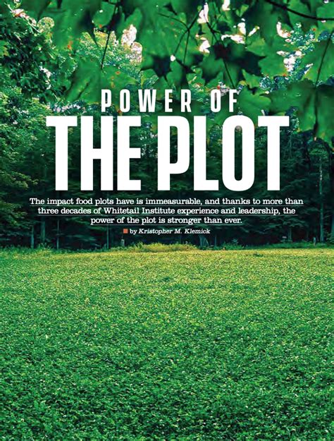 Advanced Food Plotting