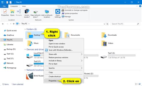 Folder Location