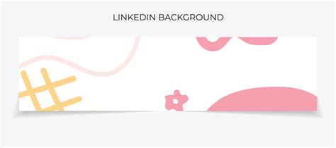 Abstract Handdrawn Linkedin Banner Linkedin Template Vector 9360320 Vector Art At Vecteezy
