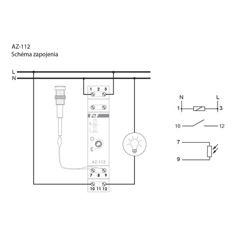 AZ-112 - Súmrakové spínače s externým čidlom | FIRN elektro