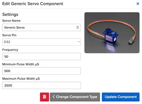 adafruit io wippersnapper update servo control nocode iot
