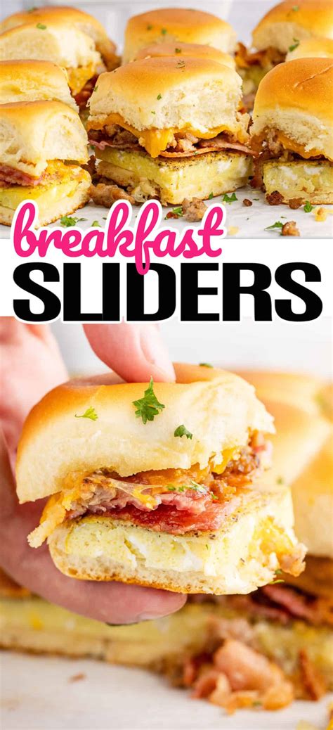Breakfast Sliders ⋆ Real Housemoms