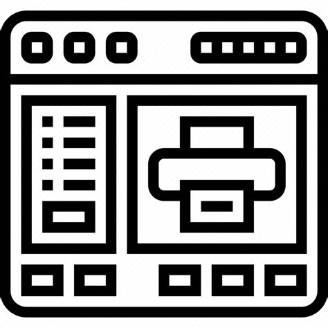Printer Setting Control Setup Configuration Icon Download On Iconfinder