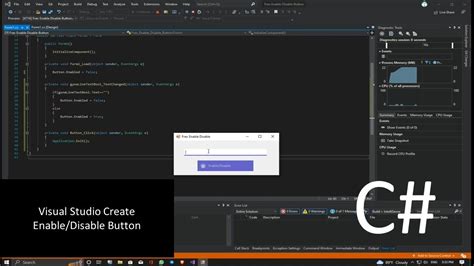 Super Easy Trick To Make A Textbox Enabledisable With One Button In