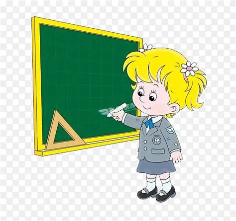 卡通女孩做作业png图片素材下载 图片编号qwerebpq 免抠素材网