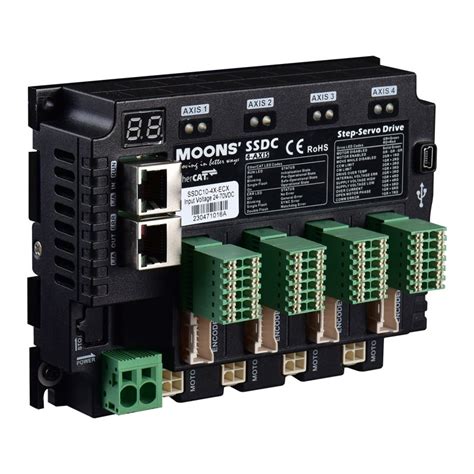 Ssdc10 4x Ecx Ssdc Series Step Servo Drives Moons