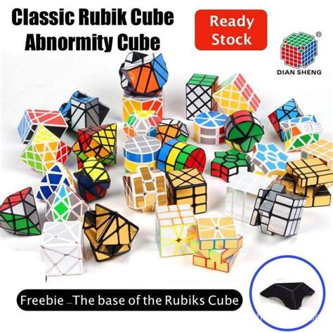 【ready Stock】 [ready Stock] Popopink Classic Rubik S Cube 3x3 Rubix Cube Rubic Cube Rubiks