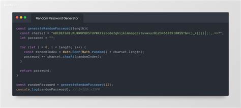 sameer sabir on linkedin you can generate a random password in