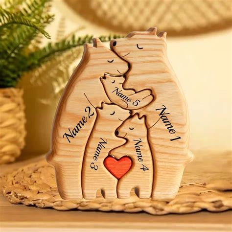 Wood Tree Puzzle Etsy