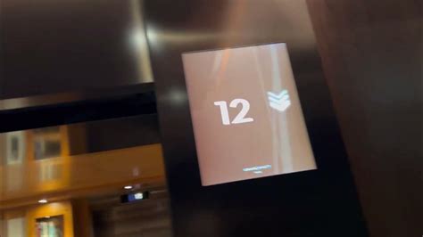 Lcd 층표시기서울 그랜드하얏트호텔 현대엘리베이터 탑사기 Youtube