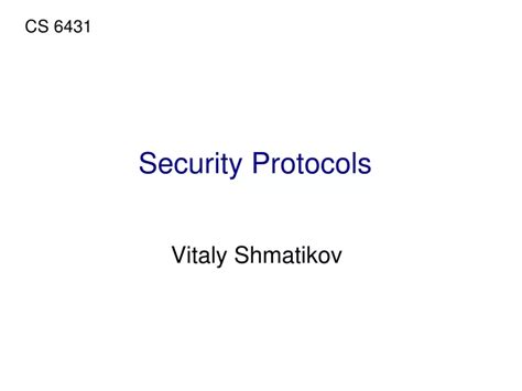 Ppt Security Protocols Powerpoint Presentation Free Download Id 9631623