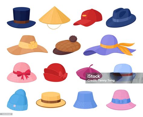Topi Kartun Vintage Elemen Penutup Kepala Pria Dan Wanita Retro Topi