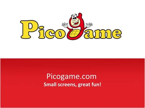 Picogame Arabic Games Ppt