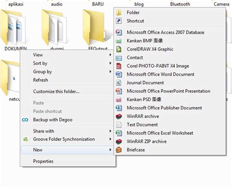 Cara Mebuat Folder Baru Di Komputer Laptop