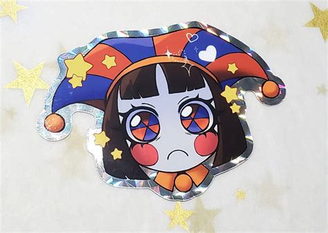 Tadc Sticker Pomni Etsy