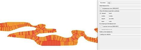 Qgis How To Delete Lines That Touch Polygon Boundaries Geographic Information Systems Stack