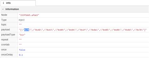 Sending An Hex Command Over Tcp General Node Red Forum