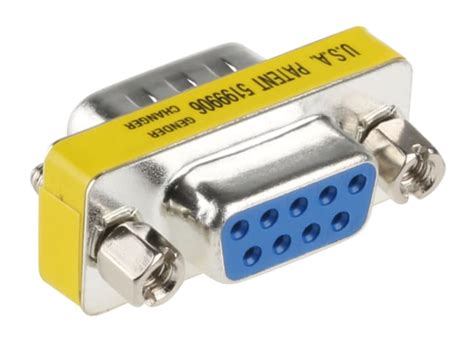 Rs Pro Rs Pro D Sub Adapter Male 9 Way D Sub To Female 9 Way D Sub 828 274 Rs
