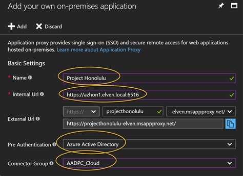 secure access to project honolulu with azure ad app proxy and