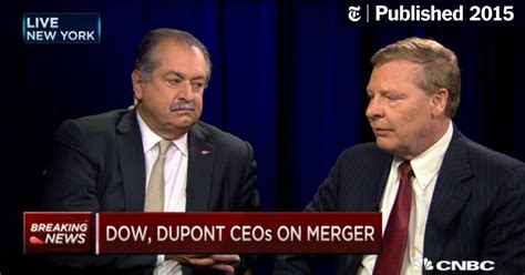 Dow Chemical And Dupont Set Merger And Plans To Split The New York Times