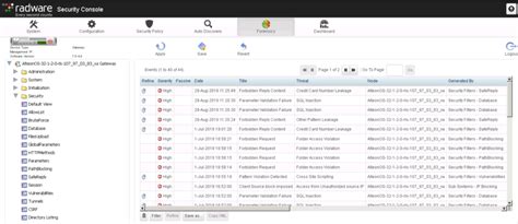 Web Application Layer Firewalling With Radware AppWall The Security Blogger