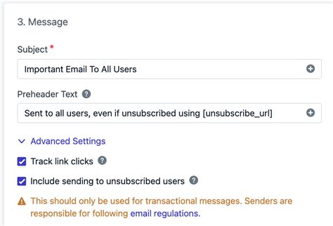 Unsubscribe Links And Email Subscriptions