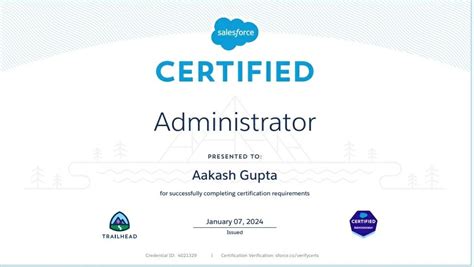 Aakash Gupta On Linkedin Salesforceadministrator Salesforcecertified Salesforcecertification