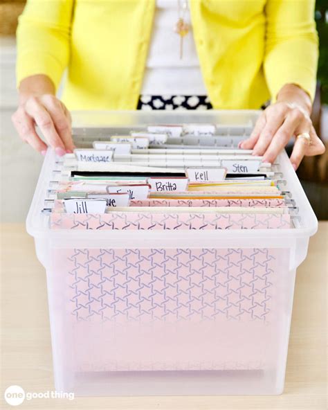 How To Organize Paperwork The One Simple System I Live By