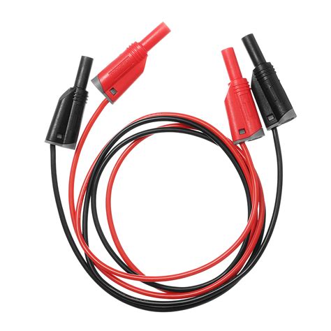 P1050 1 Multimeter Test Probe Connector Red And Black Each 1 For 1 Set Electronic Pro