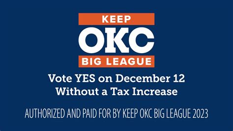 Why Vote Yes For A New Keep Okc Big League Yes Dec 12