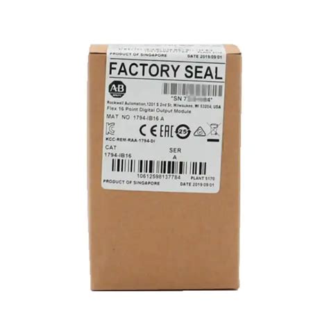 1794 Ib16 Allen Bradley Plc Hub Programmable Logic Controller For Sale