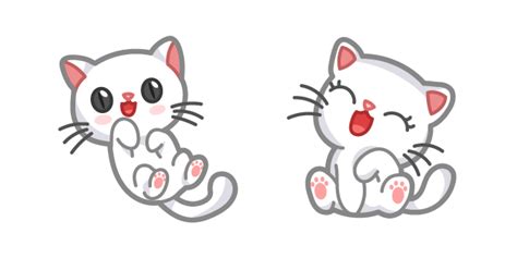 Cute Happy Cat Cursor Custom Cursor