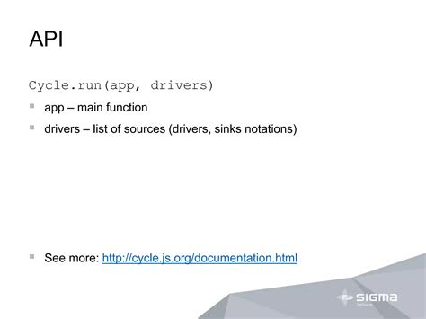 Cyclejs Overview Ppt