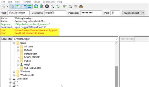 Setting Up An Ftp Rwindows10