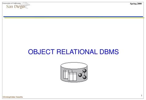Ppt Object Relational Dbms Powerpoint Presentation Free Download Id9690494
