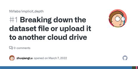 breaking down the dataset file or upload it to another cloud drive · issue 1 · nvlabs implicit