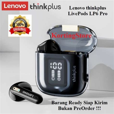 Promo Lenovo Thinkplus Lp Pro Tws True Wireless Headset Bluetooth Earbuds Diskon Di Seller
