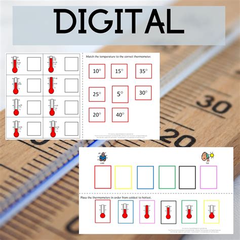Reading Thermometer Worksheet