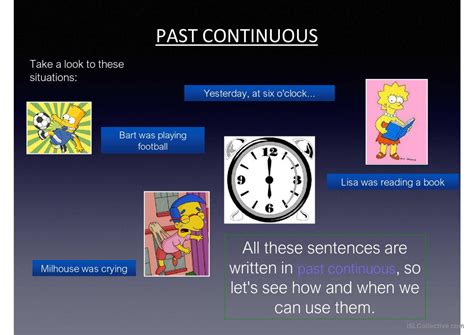 Past Continuous Explanation English Esl Powerpoints Past Continuous Explanation English Esl Powerpoints
