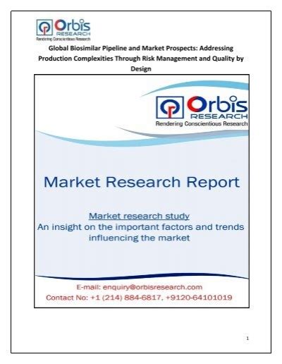 Global Biosimilar Pipeline And Market