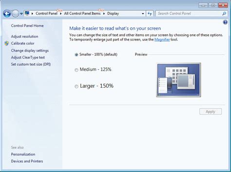 Unreadable Display Text Microsoft Community