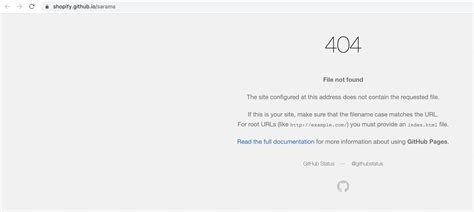 Link On The Github Description Page Is Broken Issue Ibm Sarama Github