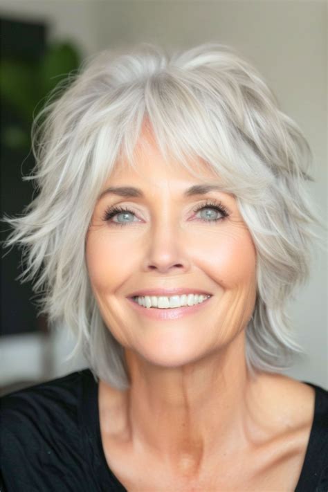 31 Sensational Short Shag Hairstyles For Women Over 60 To Get Right Now