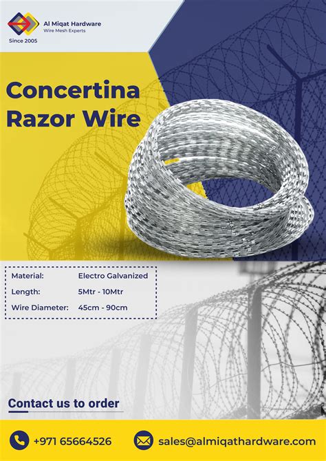 Concertina Razor Wire High Security Fence In Oman Sharjah Uae