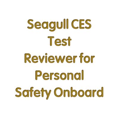 CES Test Reviewer For Personal Safety Onboard Pdf Seaman Kowts Seafaring Guide And Resources