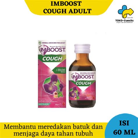 Jual Imboost Cough Adult Sirup 60 Ml Sirup Obat Batuk Dewasa Shopee Indonesia