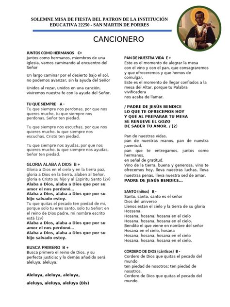 Cancionero Pdf