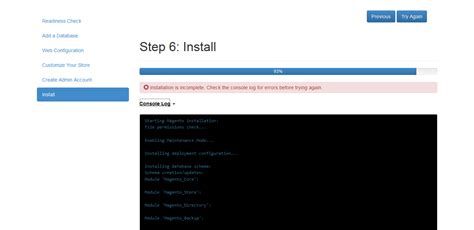 Magento2 Magento 2 Installation Getting Stuck Without Error At