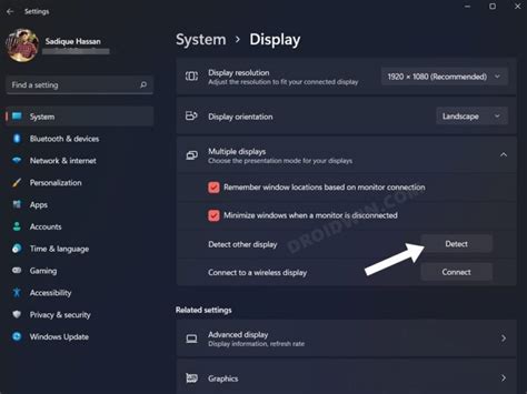 Second Monitor Not Detected On Windows 11 How To Fix Droidwin